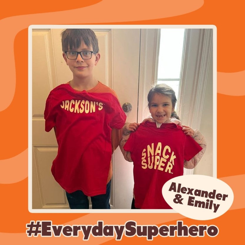 #EverydaySuperhero - Alexander and Emily & Jackson's Chips